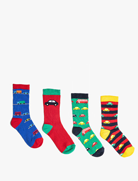 Koton Erkek Çocuk 4'lü Erkek Çocuk Çorap