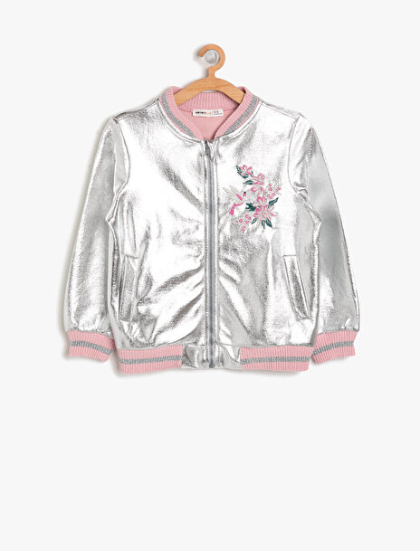 Koton Kız Çocuk Kolej Yaka Mont