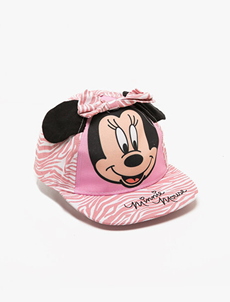 Koton Kız Çocuk Minnie Mouse Baskılı Şapka