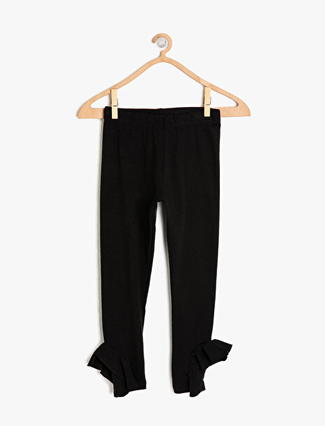 Koton Kız Çocuk Fırfır Detaylı Tayt