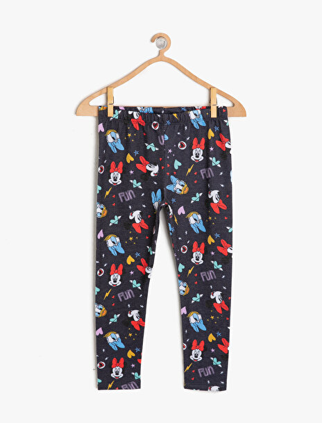 Koton Kız Çocuk Disney Lisanslı Baskılı Tayt