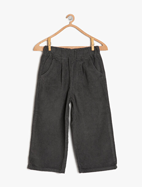 Koton Kız Çocuk Geniş Paça Pantolon