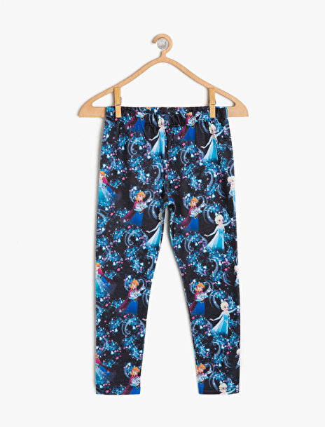 Koton Kız Çocuk Frozen Baskılı Tayt