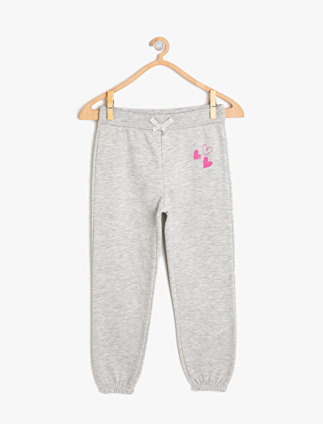 Koton Kız Çocuk Baskılı Eşofman Altı