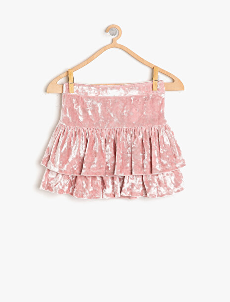 Koton Kız Çocuk Fırfır Detaylı Etek