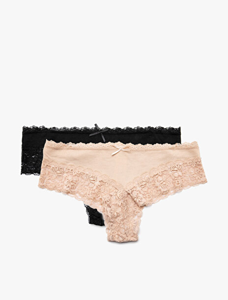 Koton Kadın 2'li Brezilya Modeli Külot Koton Kadın 2'li Brezilya Modeli Külot