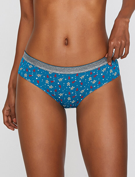 Koton Kadın Desenli Hipster Külot