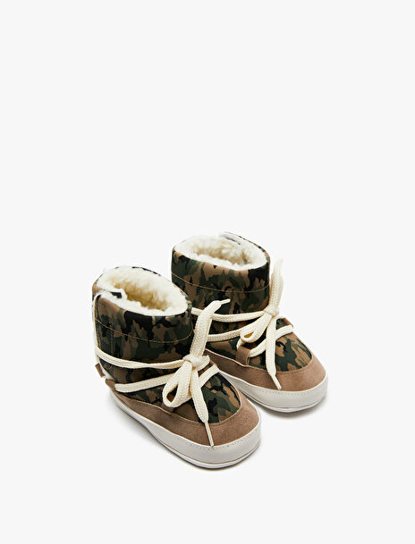 Koton Erkek Çocuk Kamuflaj Desenli Bot Koton Erkek Çocuk Kamuflaj Desenli Bot