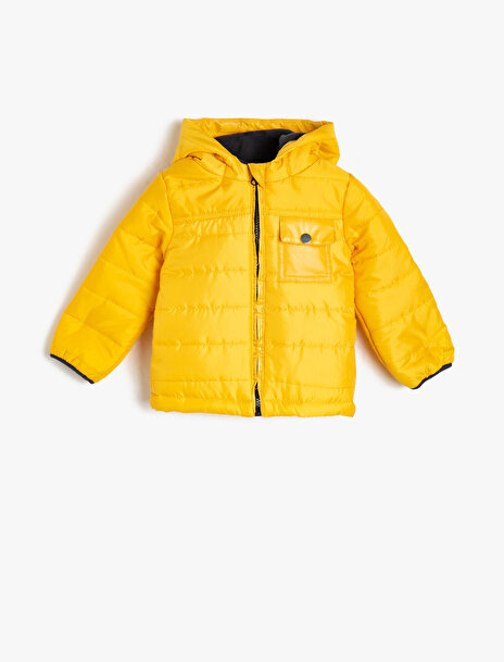 Koton Erkek Çocuk Kapüşonlu Şişme Mont