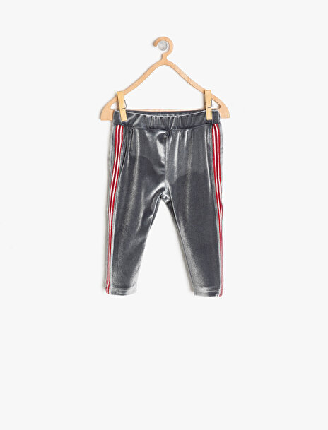 Koton Kız Çocuk Kadife Eşofman Altı