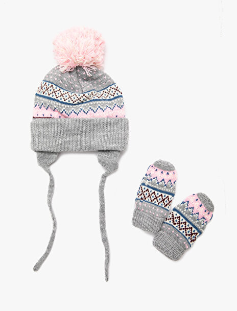 Koton Kız Çocuk Ponpon Detaylı Bere