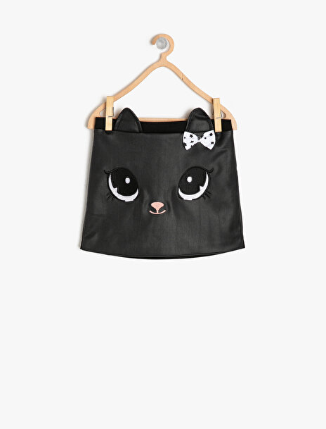 Koton Kız Çocuk İşlemeli Etek