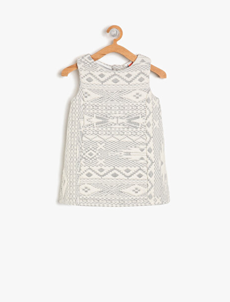 Koton Kız Çocuk Etnik Desenli Elbise