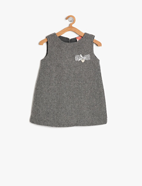 Koton Kız Çocuk İşlemeli Elbise