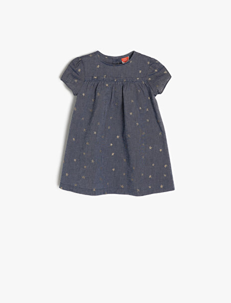 Koton Kız Çocuk Desenli Elbise