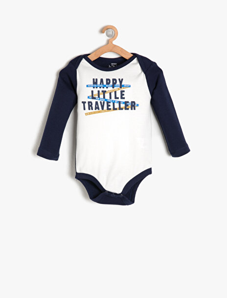 Koton Erkek Çocuk Baskılı Çıtçıtlı Zıbın