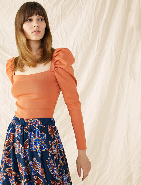 Koton Kadın Balon Uzun Kollu Triko