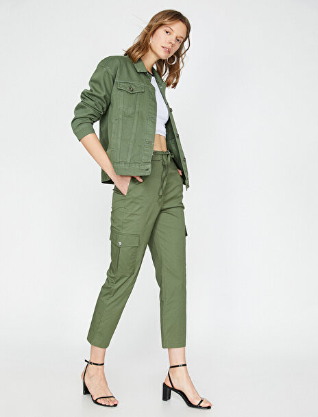 Koton Kadın Kargo Pantolon