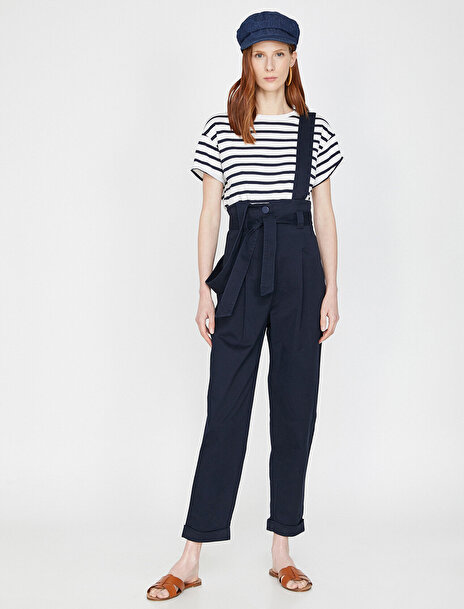 Koton Kadın Askılı Pantolon