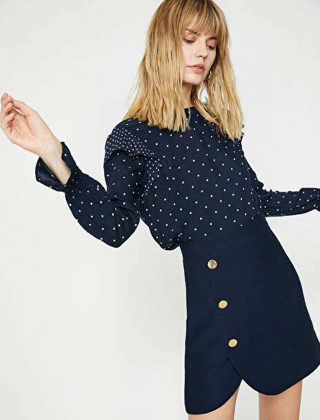 Koton Kadın Puantiyeli Bluz