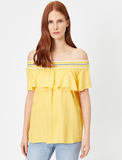 Koton Kadın Omzu Açık Bluz