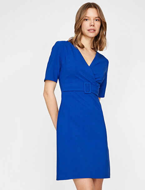 Koton Kadın Kemer Detaylı Kısa Elbise