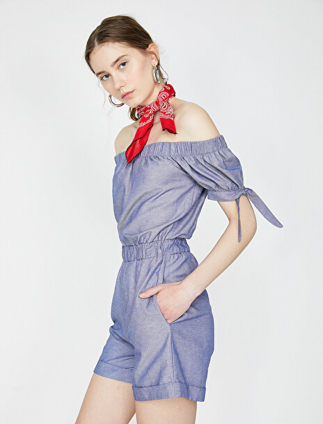 Koton Kadın Cep Detaylı Tulum