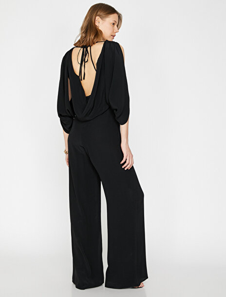 Koton Kadın Degaje Sırt Dekolteli Tulum Koton Kadın Degaje Sırt Dekolteli Tulum