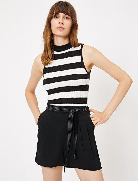 Koton Kadın Kolsuz Kazak