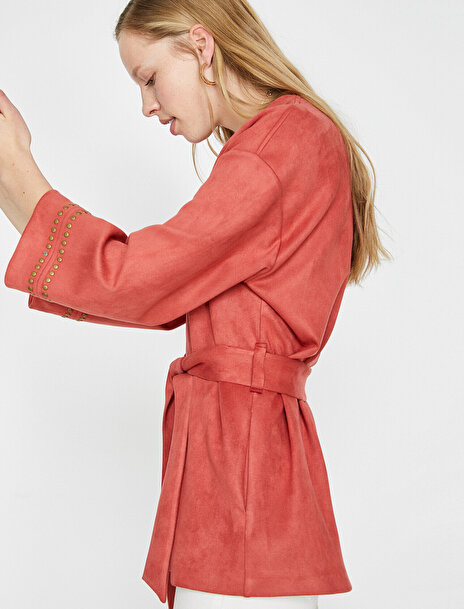 Koton Kadın Zımba Detaylı Kimono