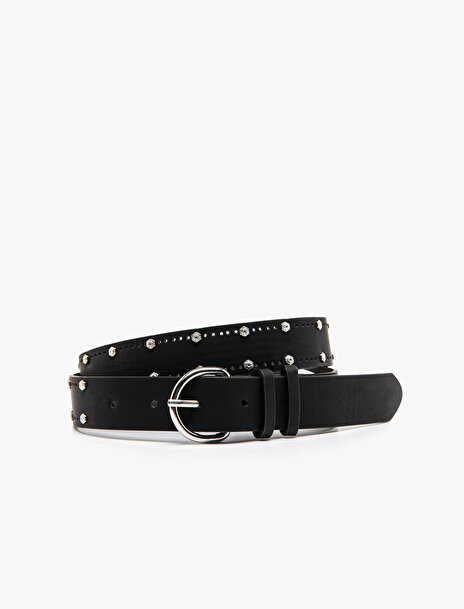 Koton Kadın Zımba Detaylı Kemer