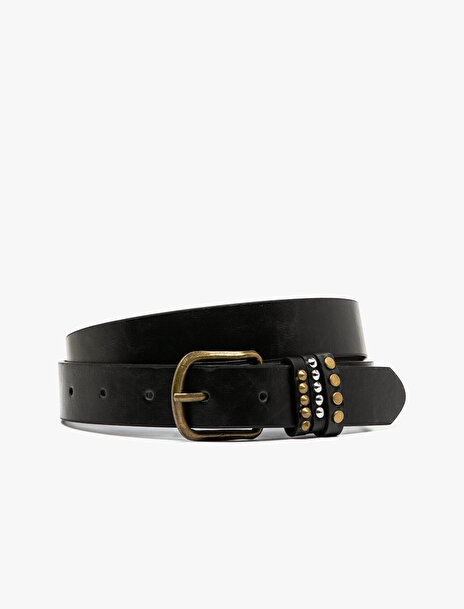 Koton Kadın Deri Görünümlü Kemer