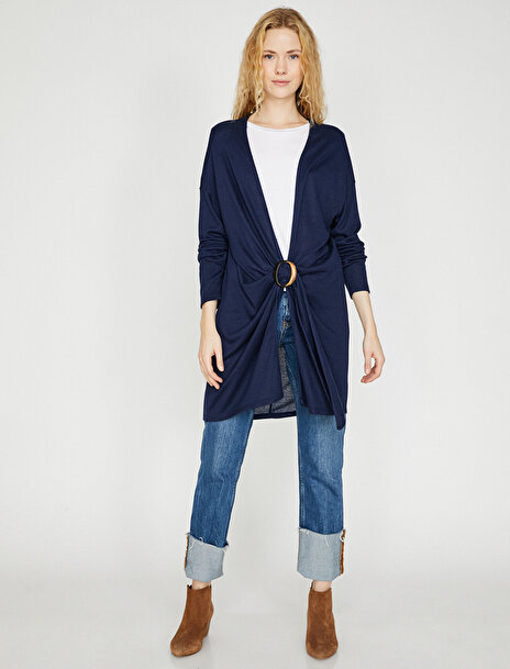 Koton Kadın Toka Detaylı Hırka