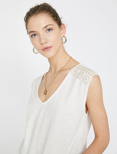 Koton Kadın Omuz Detaylı Atlet