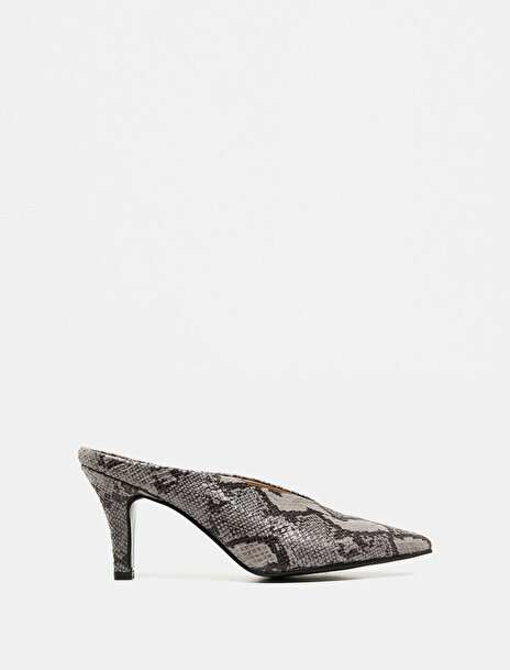 Koton Kadın Desenli Topuklu Ayakkabı