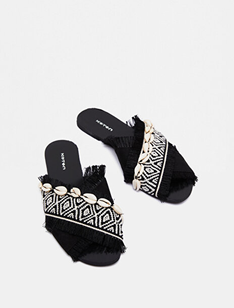 Koton Kadın İşlemeli Terlik