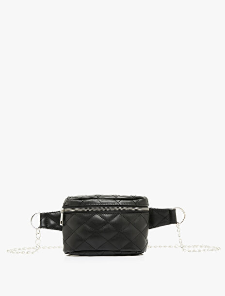 Koton Kadın Deri Görünümlü Bel Çantası