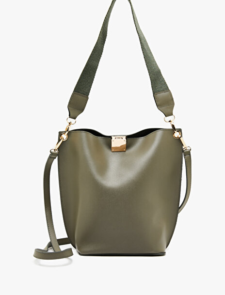 Koton Kadın Deri Görünümlü Omuz Çantası