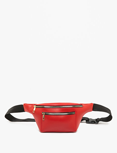 Koton Kadın Fermuar Detaylı Bel Çantası