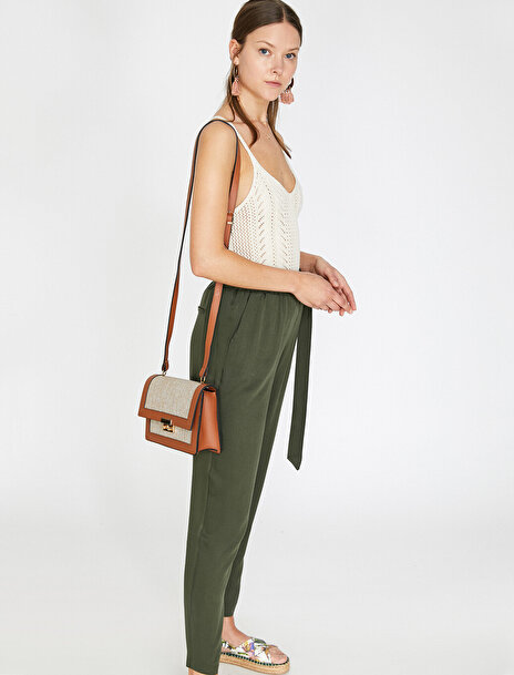 Koton Kadın Deri Görünümlü Omuz Çantası