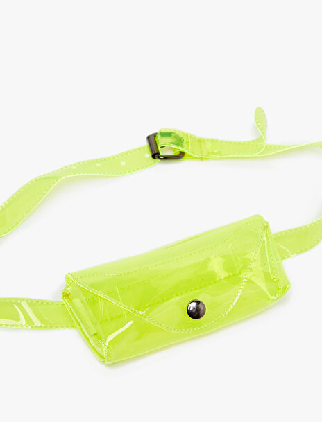 Koton Kadın Düğme Detaylı Bel Çantası