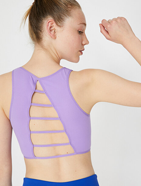 Koton Kadın Sırt Detaylı Spor Sütyen