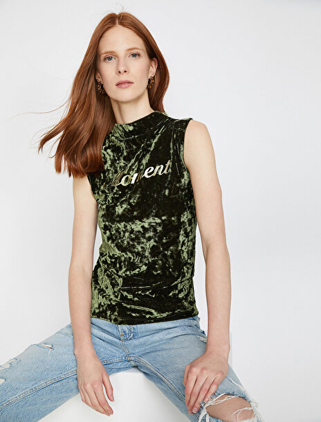 Koton Kadın Kadife Atlet Koton Kadın Kadife Atlet