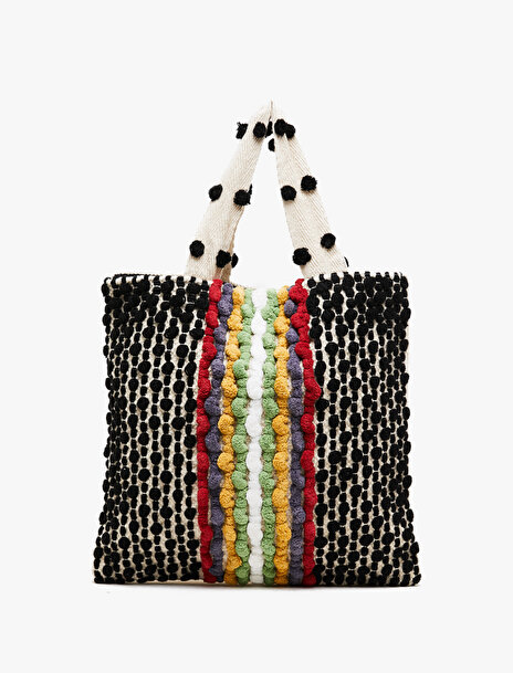 Koton Kadın Pon Ponlu Çanta