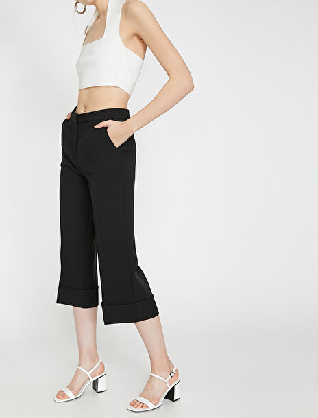 Koton Kadın Kısa Paça Pantolon