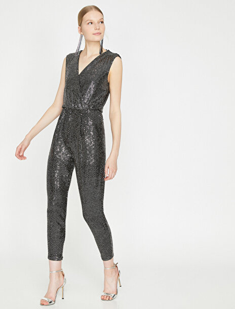 Koton Kadın Pul Detaylı Tulum