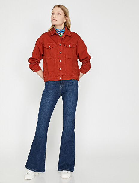 Koton Kadın Scarlet Jean Pantolon Koton Kadın Scarlet Jean Pantolon
