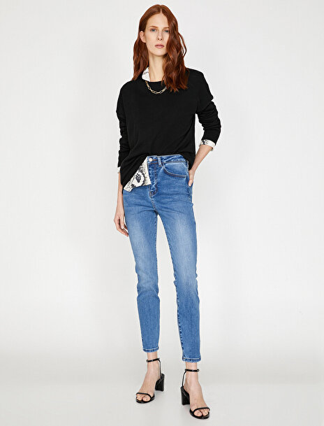 Koton Kadın Kate Jean Pantolon