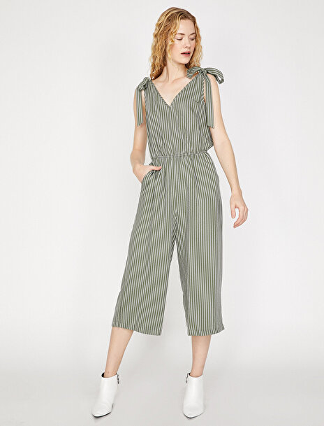 Koton Kadın Cep Detaylı Tulum