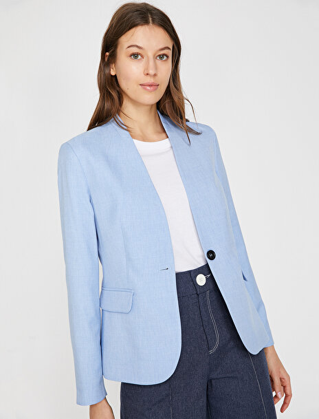 Koton Kadın Basic Blazer Ceket Koton Kadın Basic Blazer Ceket